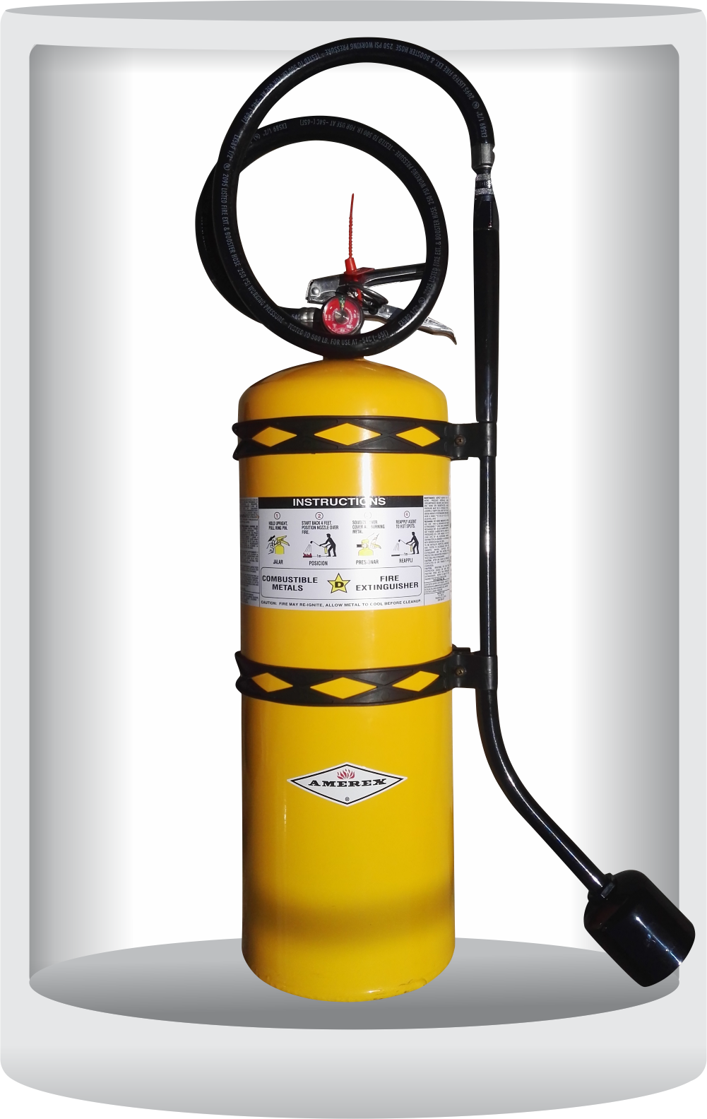 EXTINTOR CLASE D - Modelo B570 - Extintor UL marca AMEREX