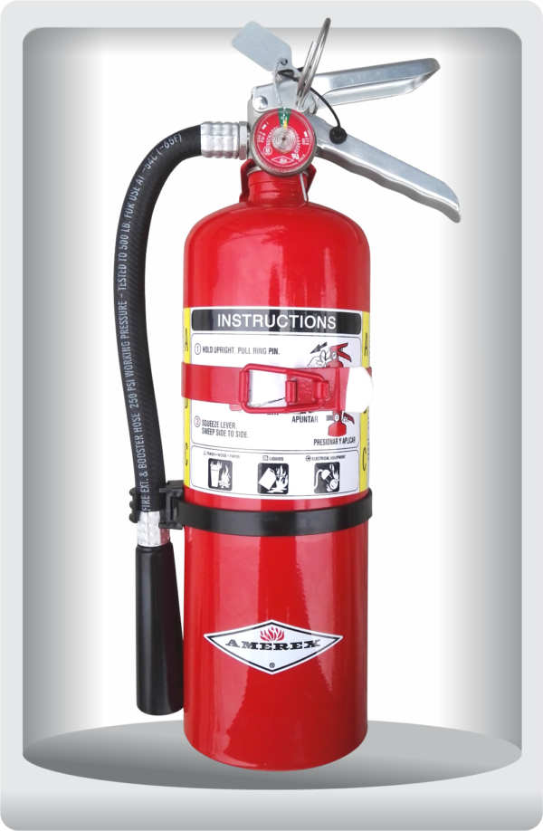 EXTINTOR DE POLVO QUÍMICO SECO - Modelo B402T - Extintor UL marca AMEREX